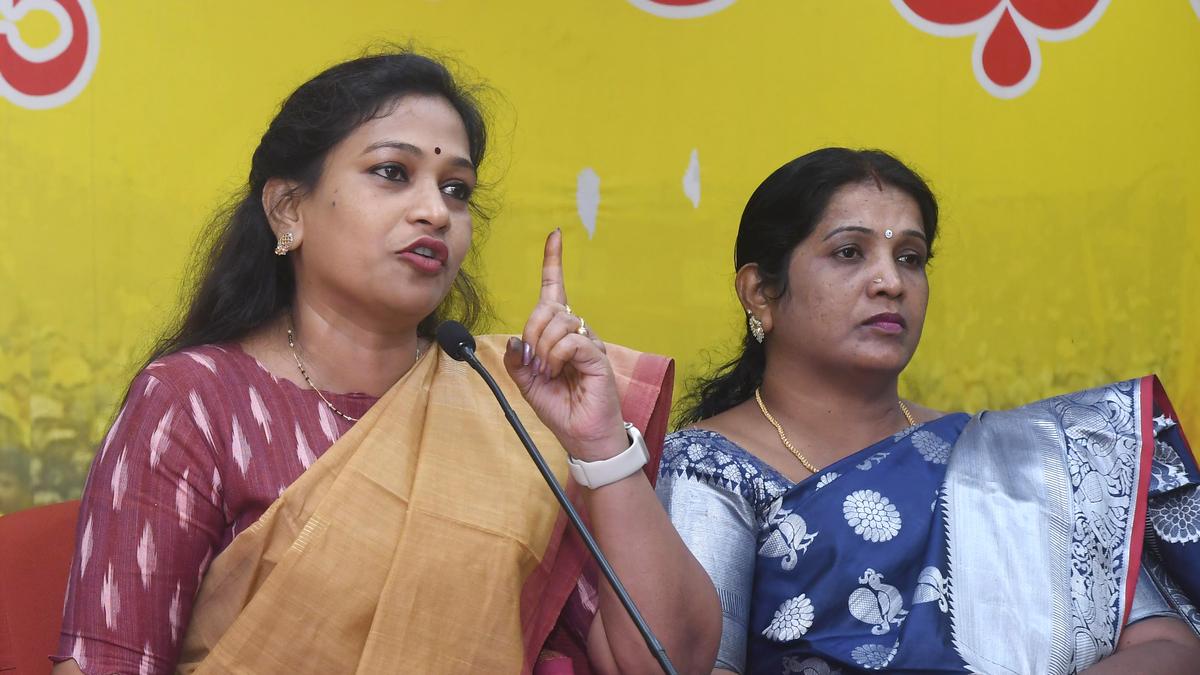 No action is being taken against those targeting TDP women leaders in Andhra Pradesh, alleges ...